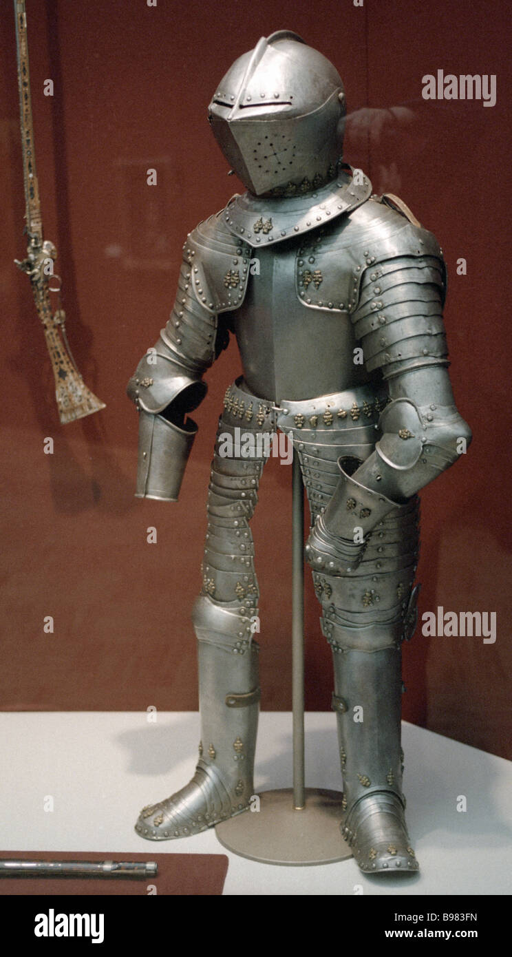 Tsar Peter the Great wore this suit of armor in childhood Second half ...