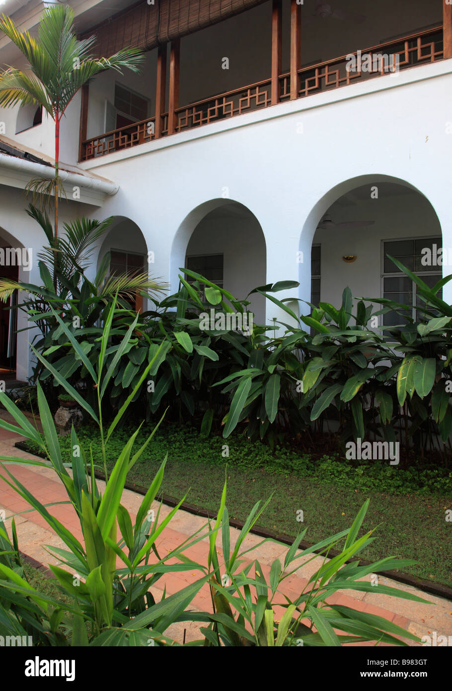 India Kerala Kochi Cochin Malabar House Hotel Stock Photo - Alamy