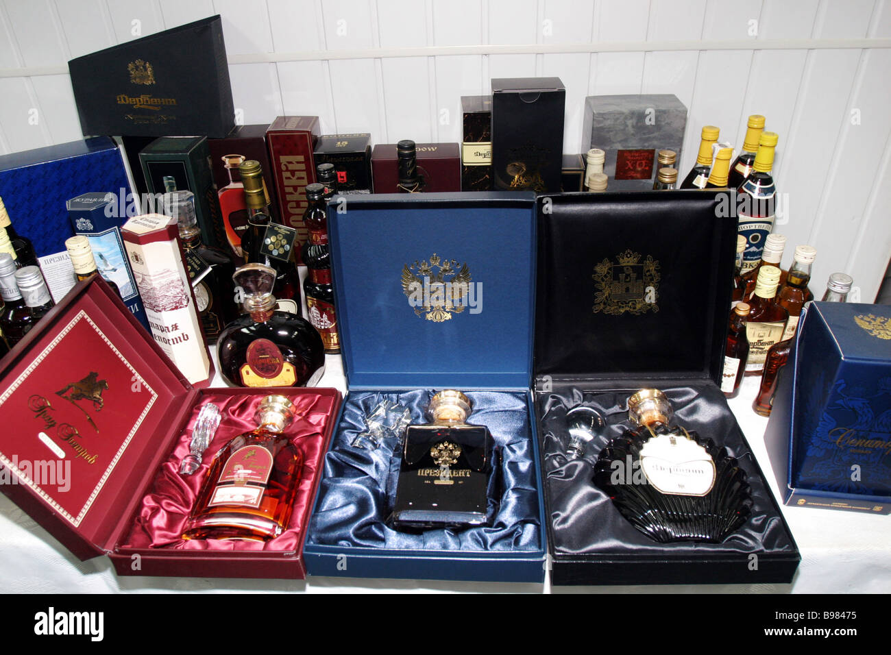The Derbent Brandy Combine offers its produce in highly original ...