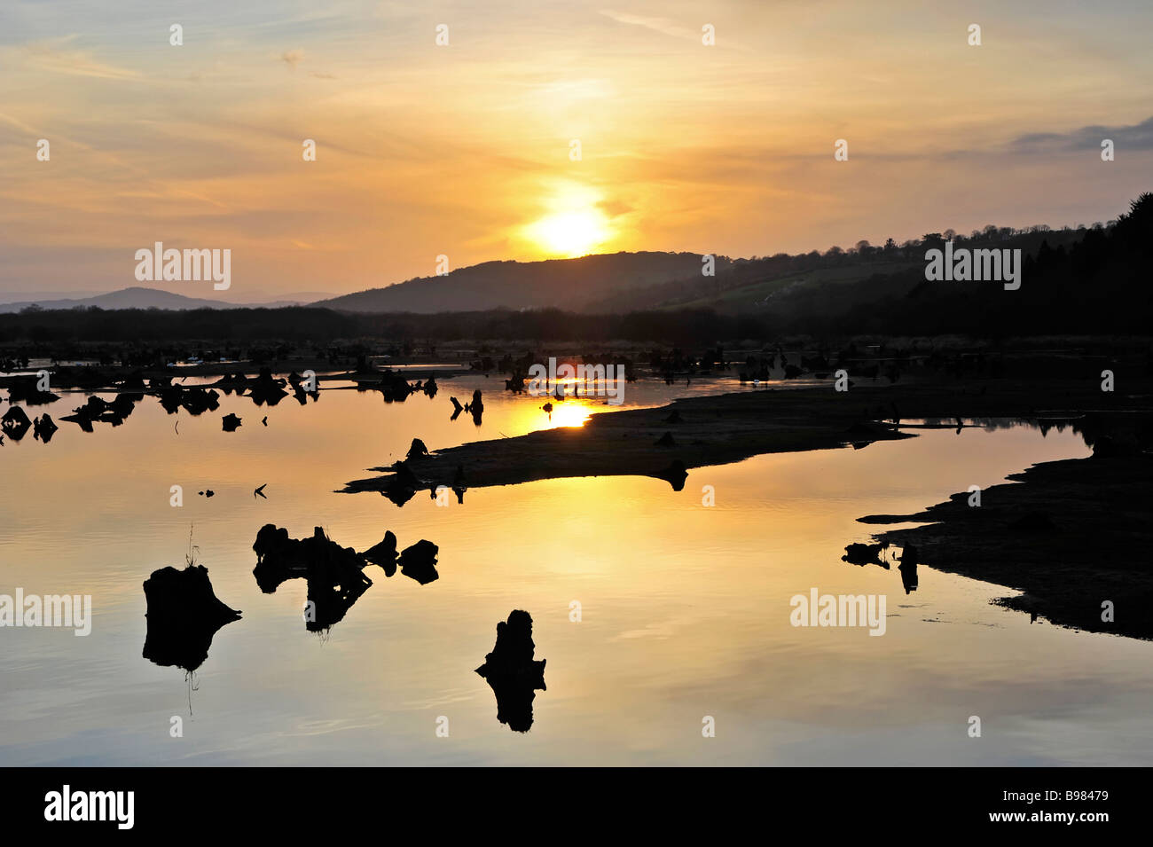 Ireland landscape sunset sky hi-res stock photography and images - Alamy