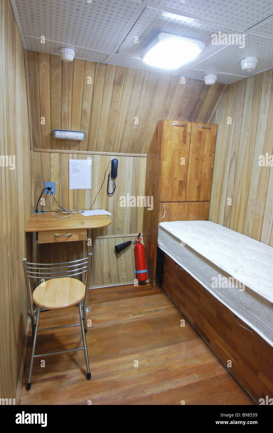 Commander room Martian spaceship simulator Stock Photo - Alamy