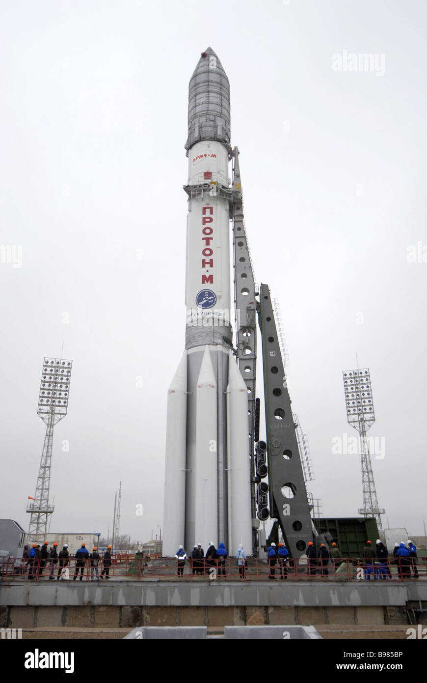 On November 14 2007 a Proton M rocket with the Briz M transfer orbit ...