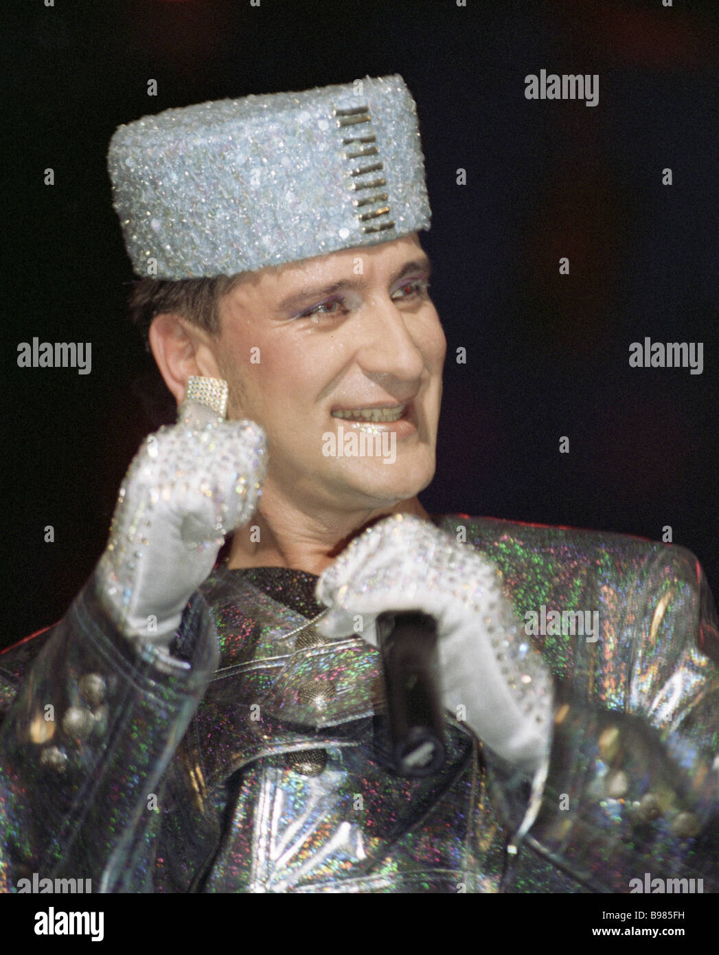 Russian pop singer Sergei Penkin Stock Photo - Alamy