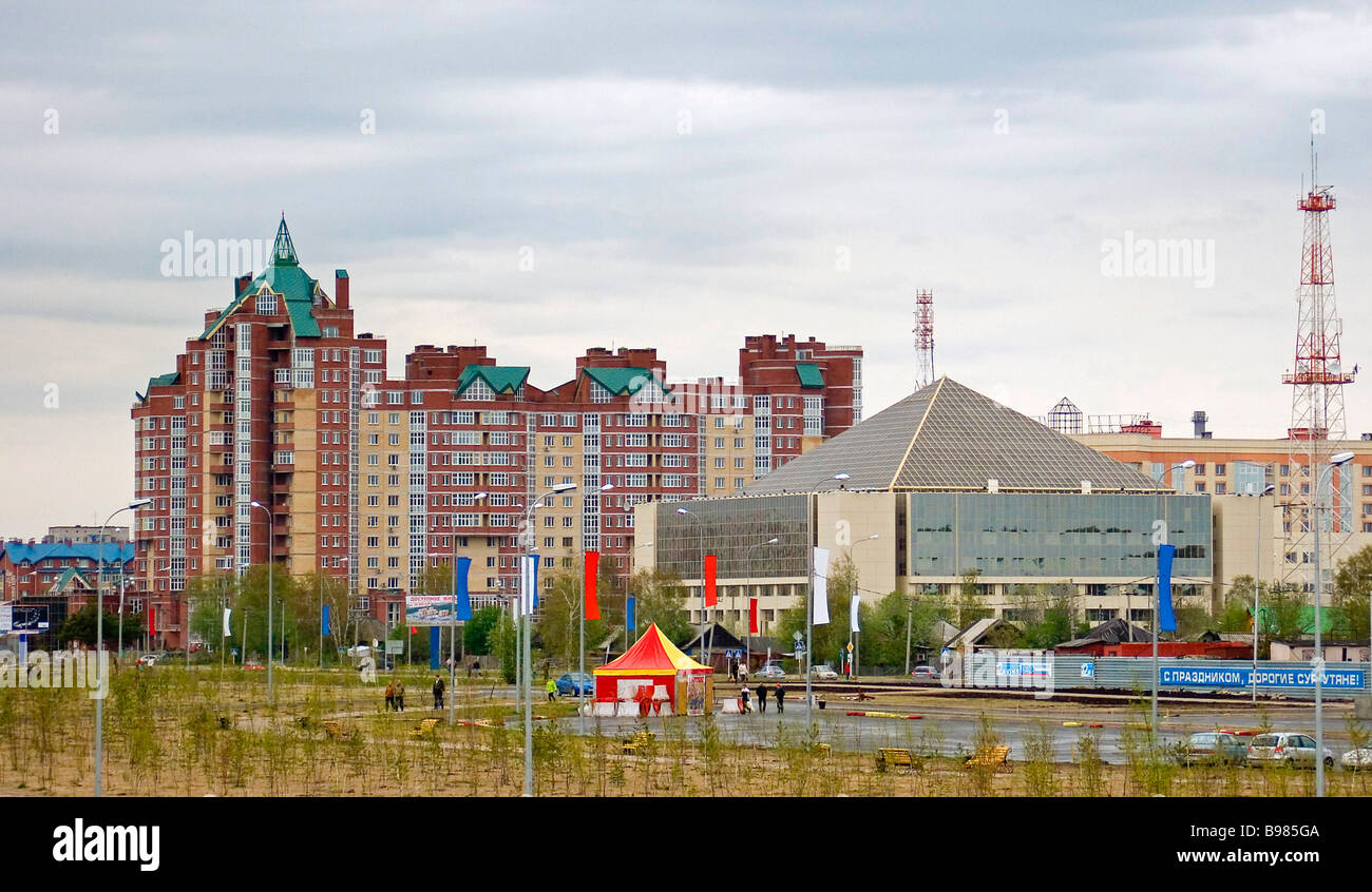 Views of the town of Surgut The Tyumen Region Khanty Mansi Autonomous ...