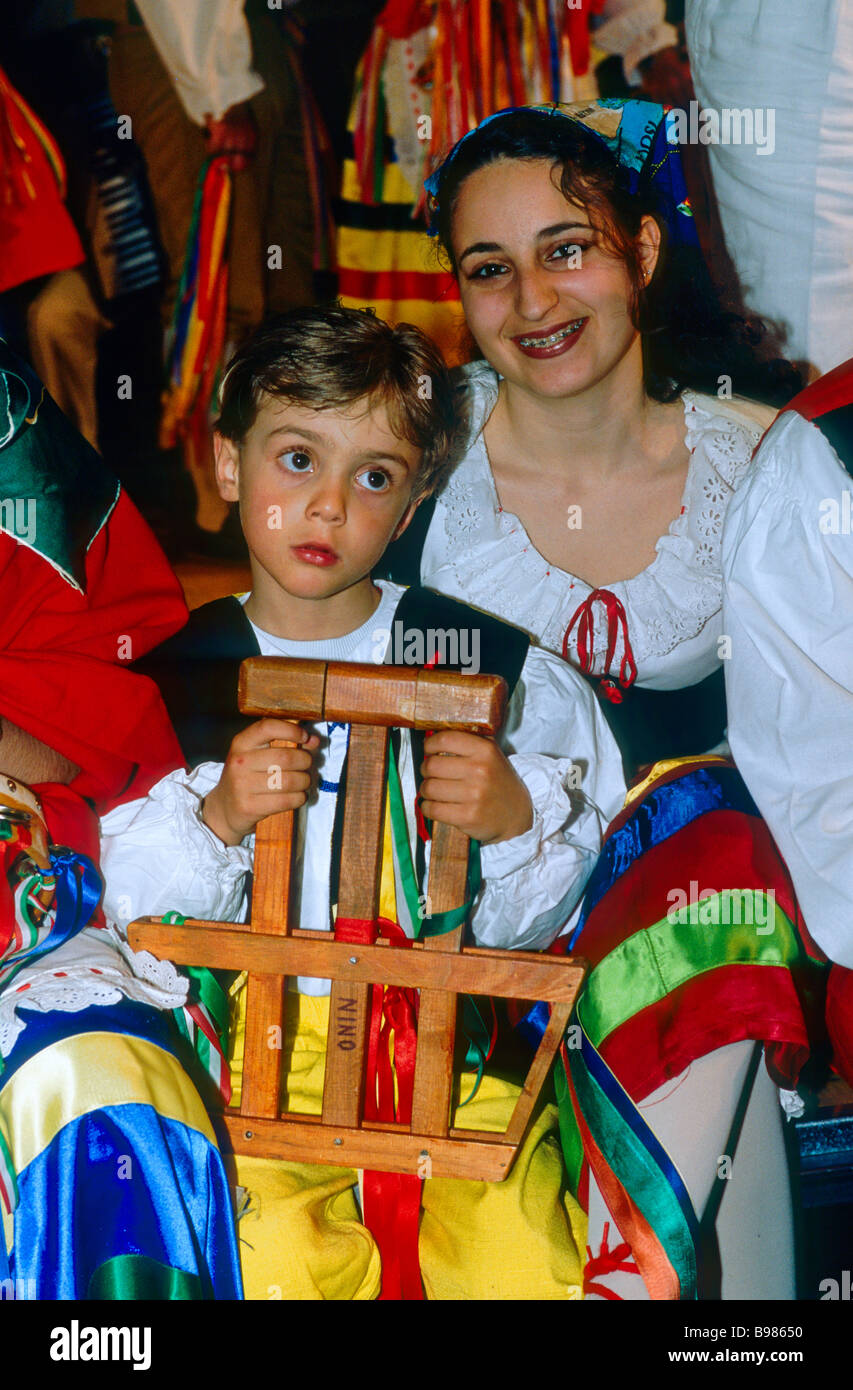 Tarantella Traditional Dancing Stock Photo - Alamy
