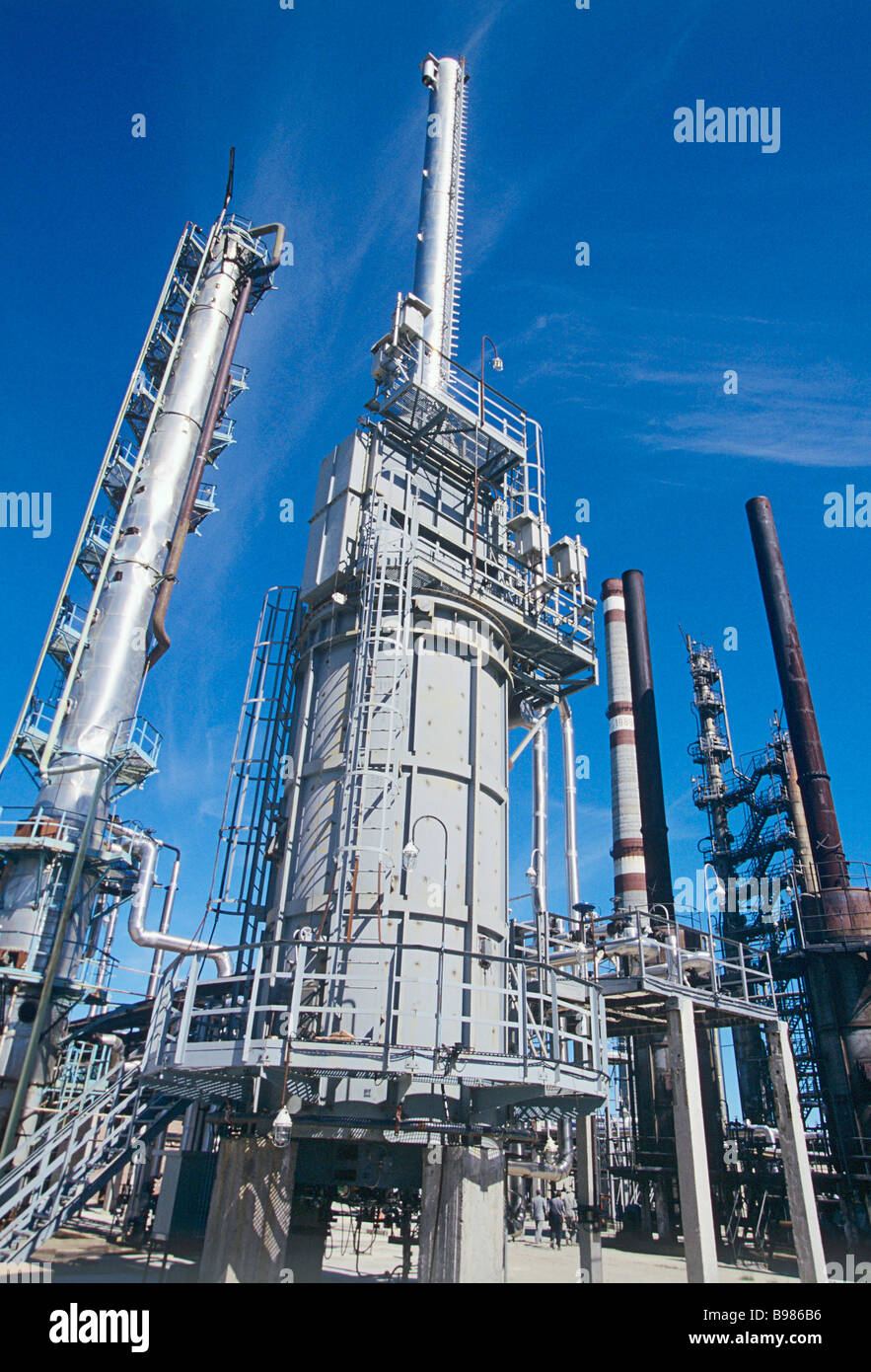 The Ukhta oil refinery is one of the largest in the Komi Republic Stock ...