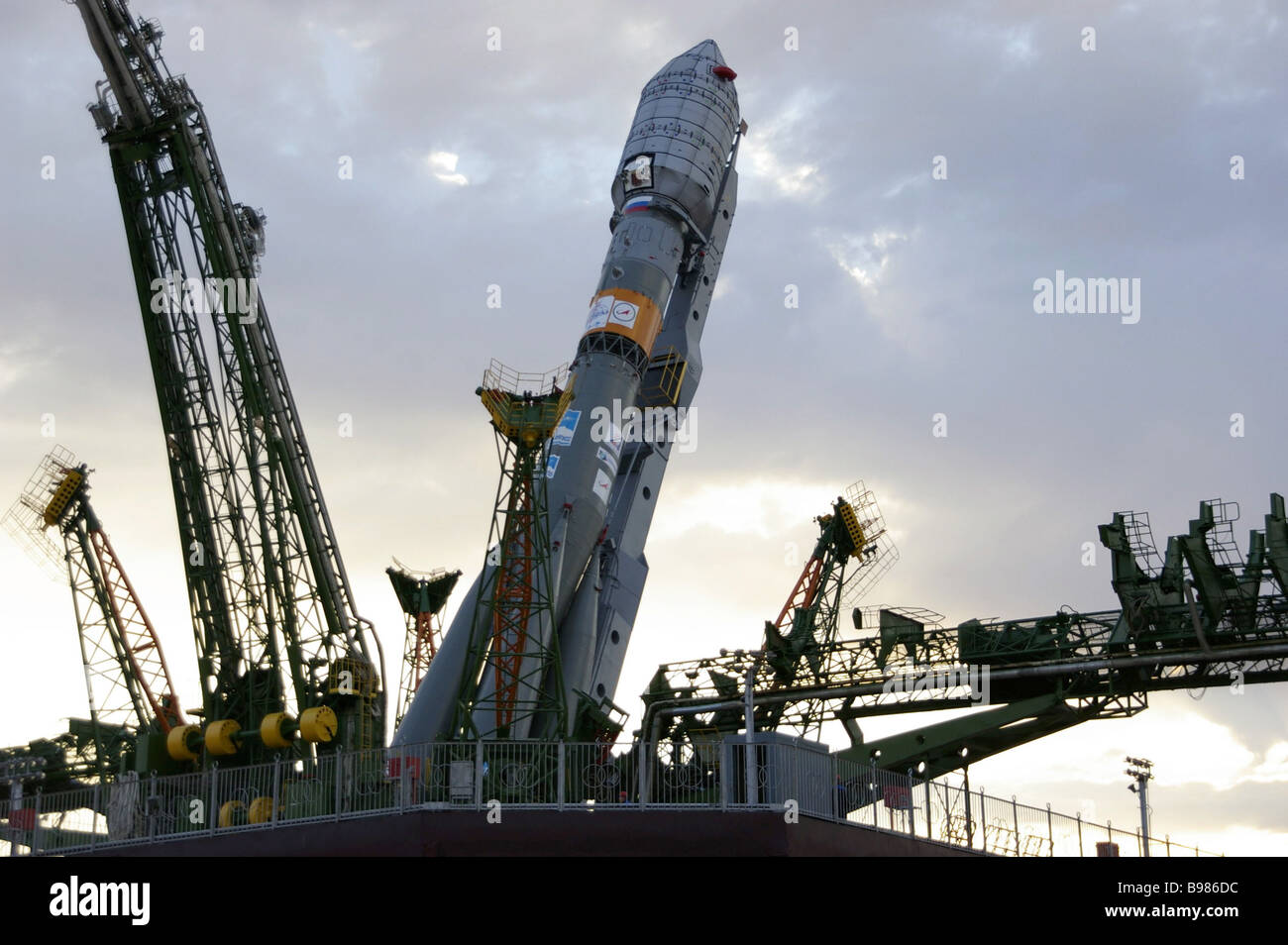 Arrangements for launching Soyuz FG spacecraft with Frigate upper stage ...
