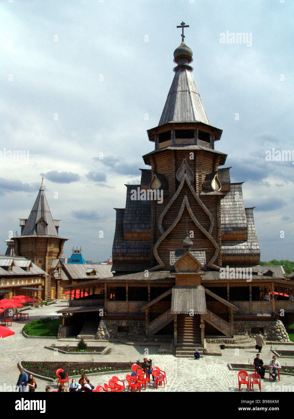 A chapel in the Izmailovsky Kremlin Stock Photo - Alamy