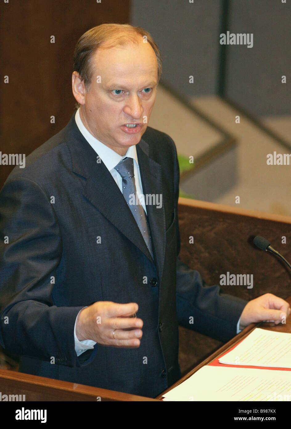 Federal Security Service Director Nikolai Patrushev chairman of the ...