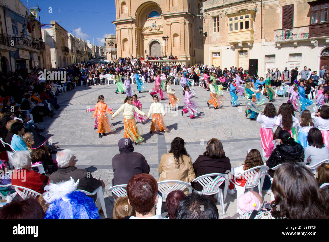 Children Dancing Marsaxlokk Carnival Malta Stock Photo - Alamy