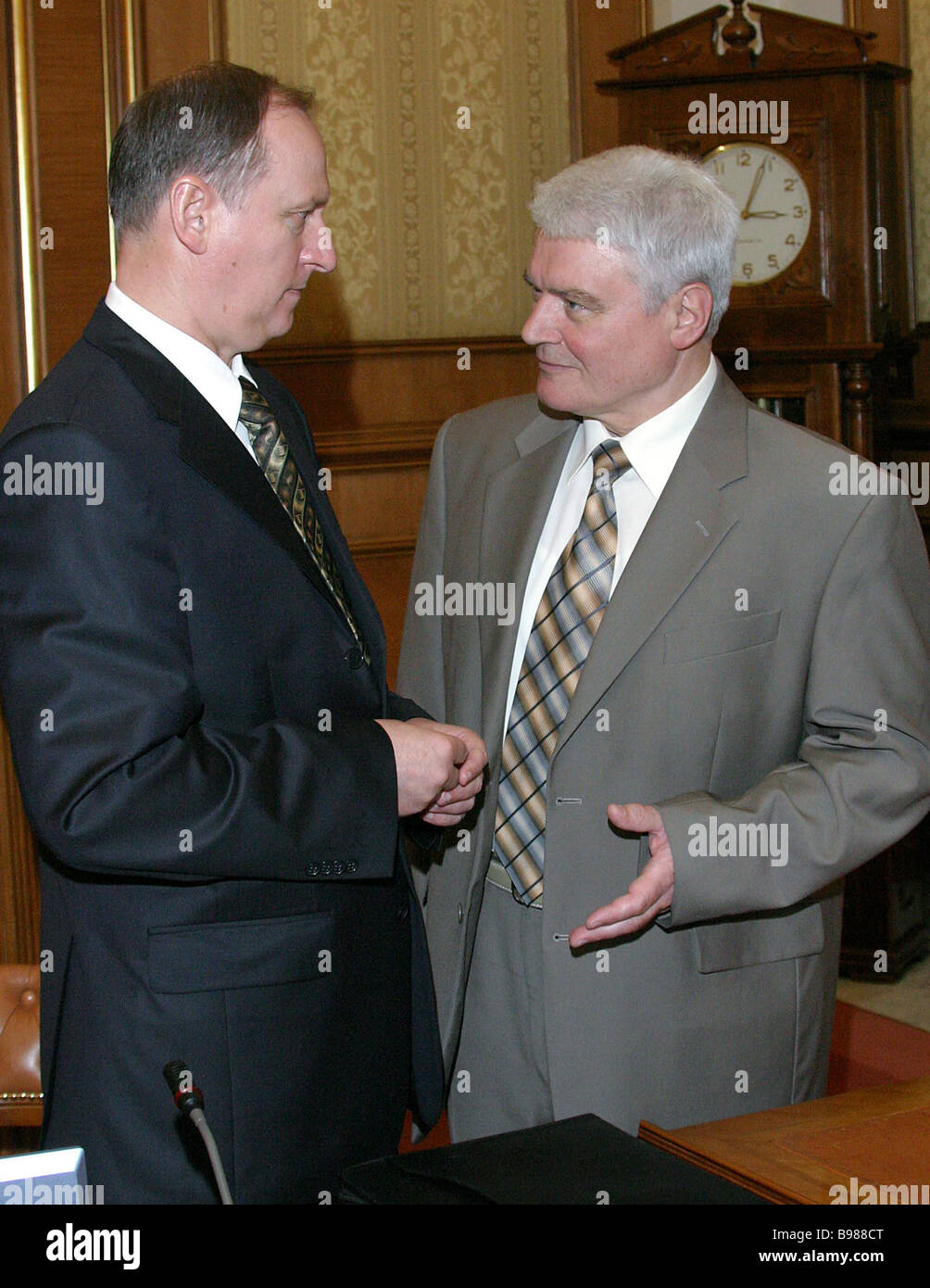 Federal Security Service FSB Director Nikolai Patrushev and Governor ...