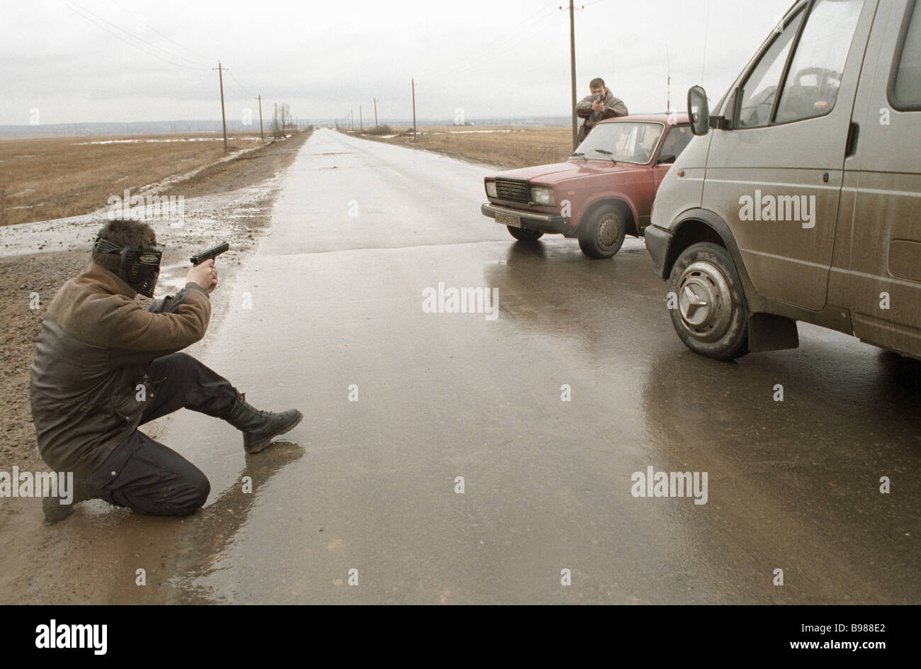 A future bodyguard undergoing training in the commercial Cascade ...