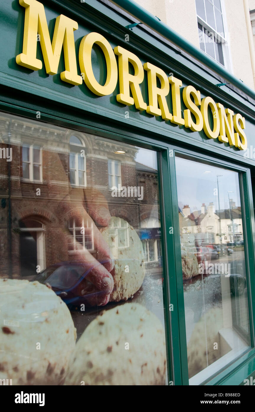 morrisons uk supermarket chain shop supermarkets Stock Photo - Alamy