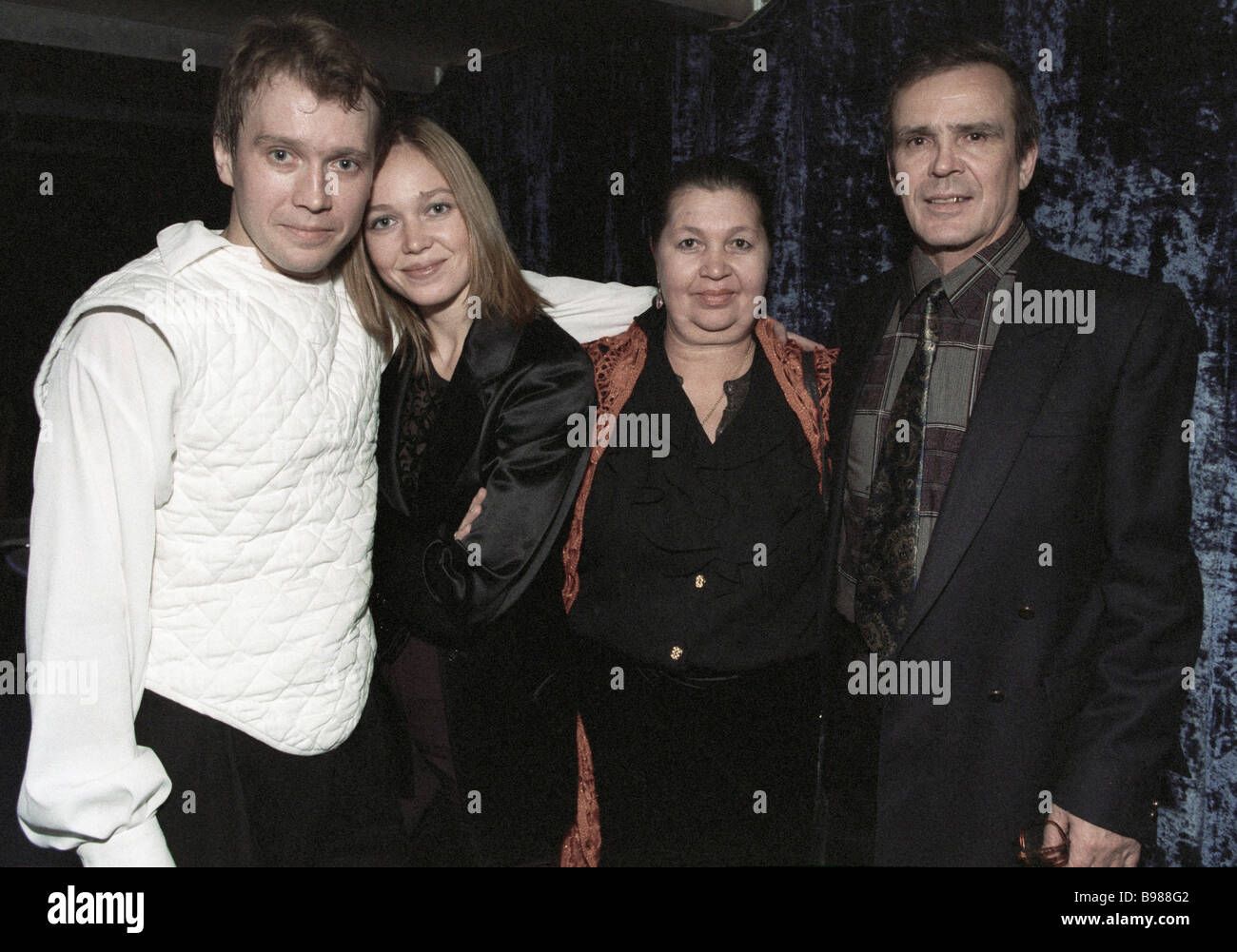 Actor Yevgeni Mironov left with his sister and parents after performing ...