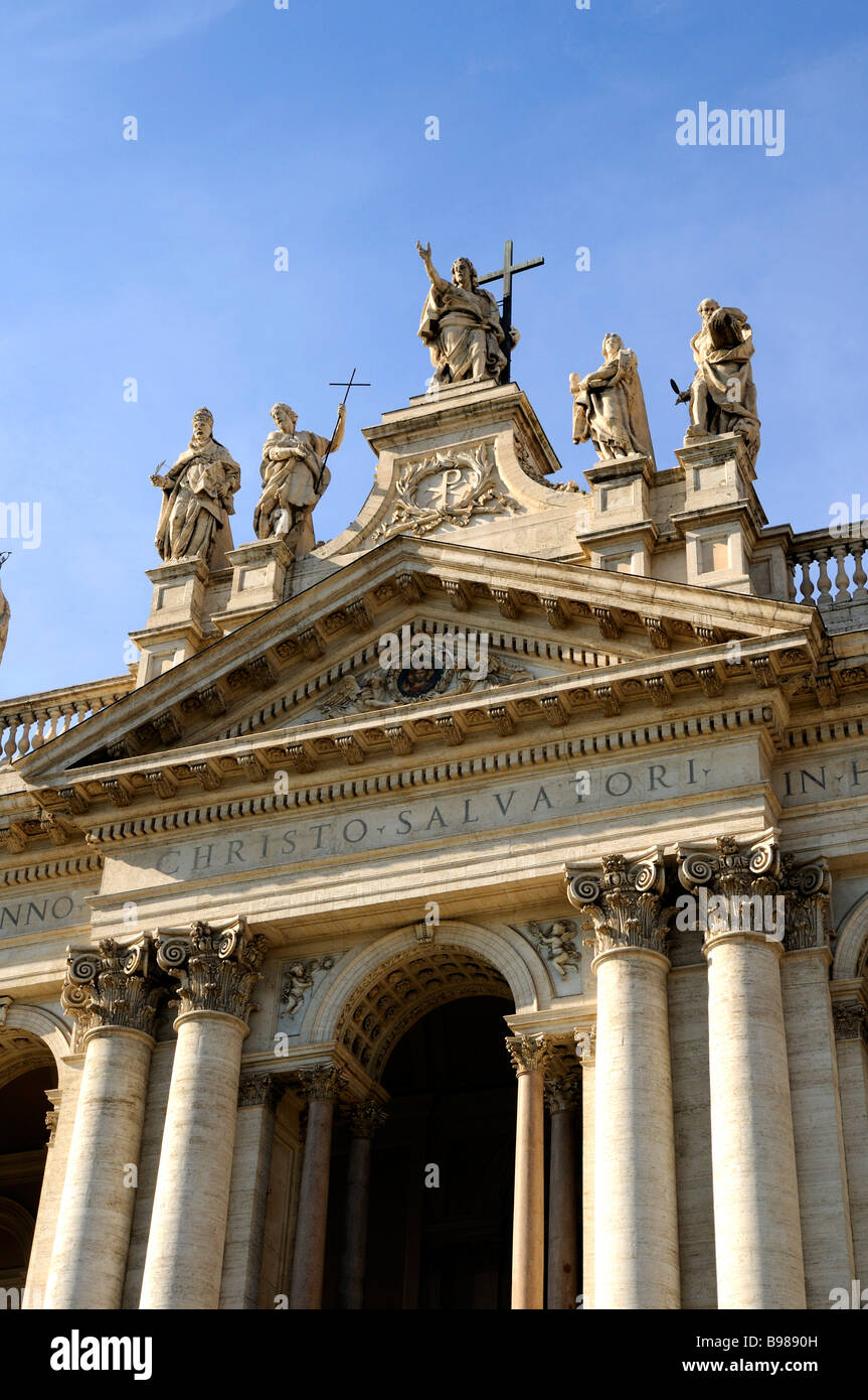 The Basilica of St John Lateran in Rome Italy Stock Photo - Alamy