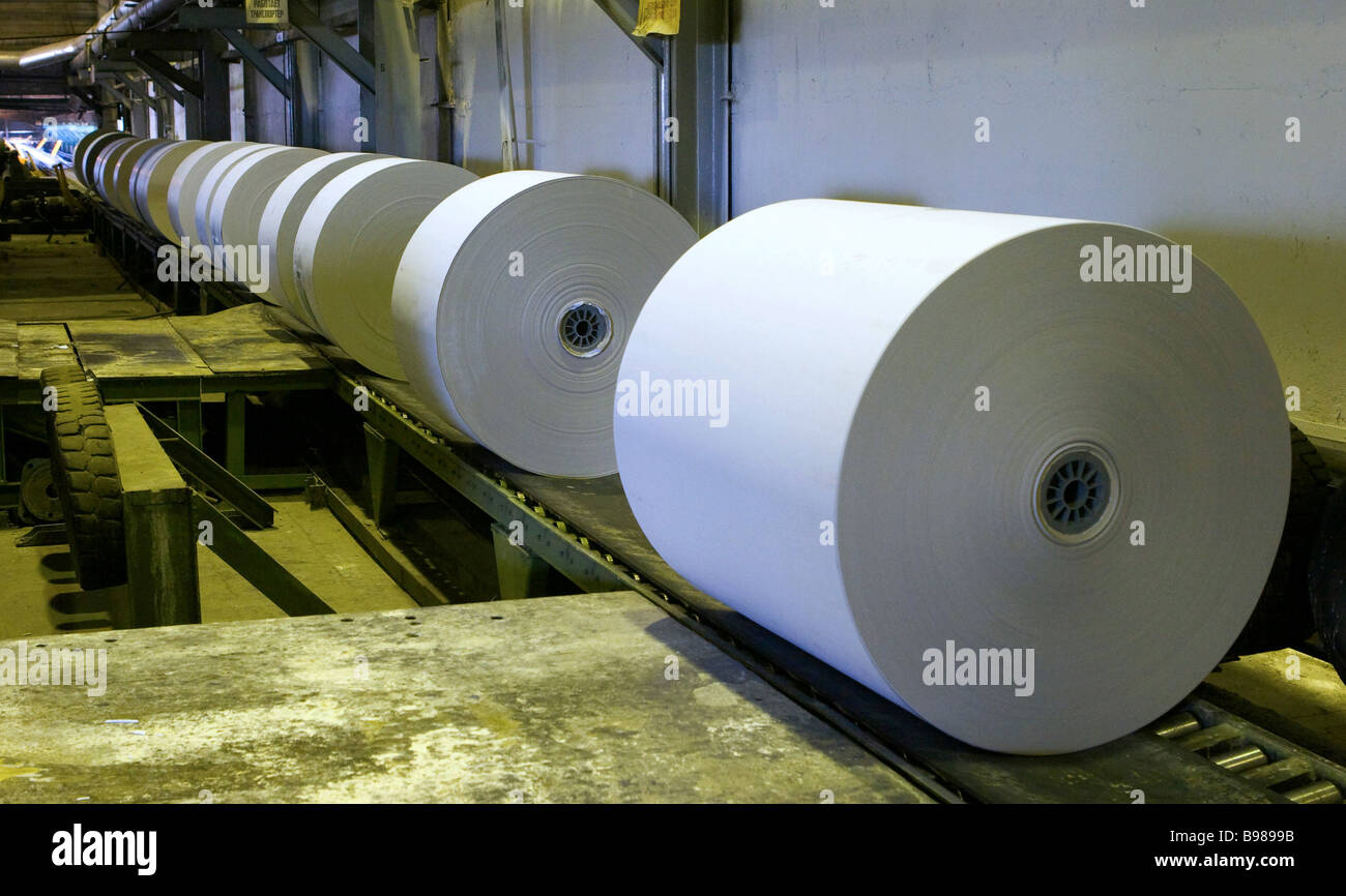 Cartonboard manufactured at the St Petersburg Cartonboard and Printing ...