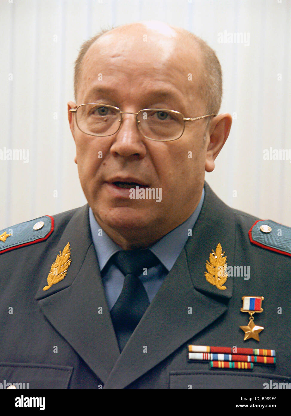 Deputy Interior Minister Alexander Chekalin head of the interior ...