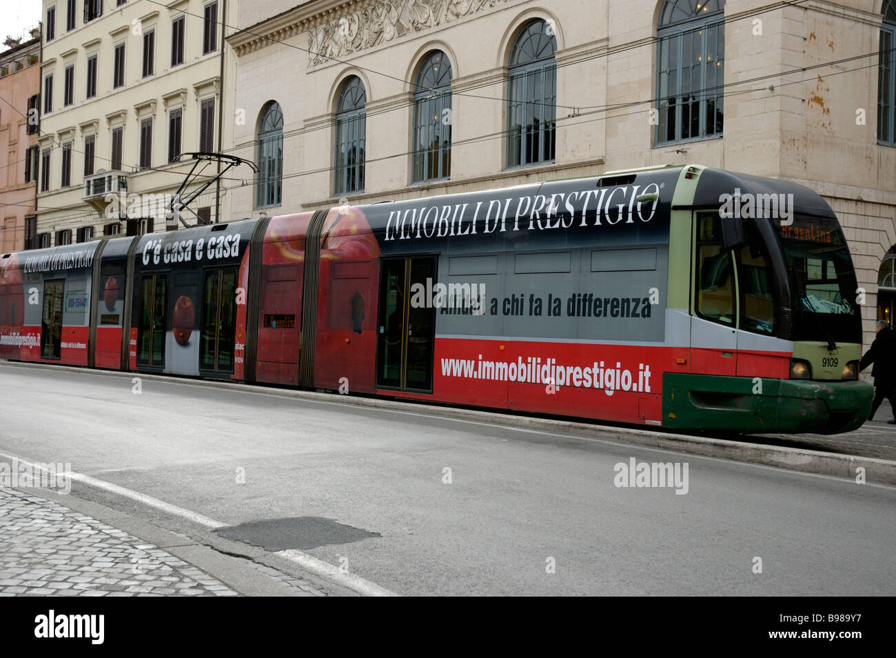 Public transport Corso Vittorio Tram Trolley bus Advertising images on ...