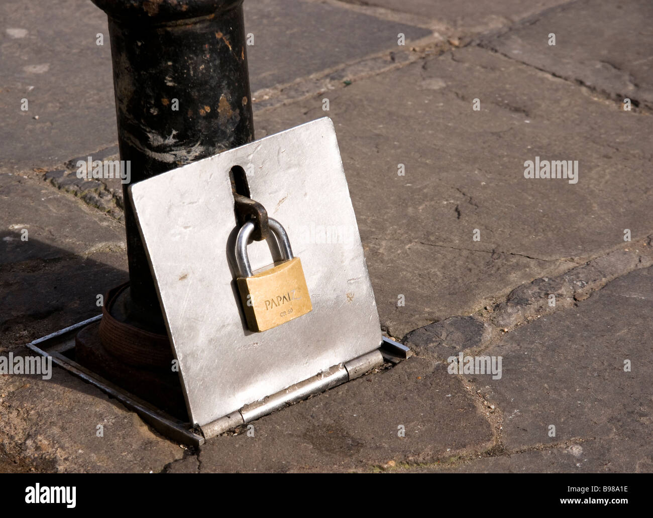 Traffic control bollard hi-res stock photography and images - Alamy