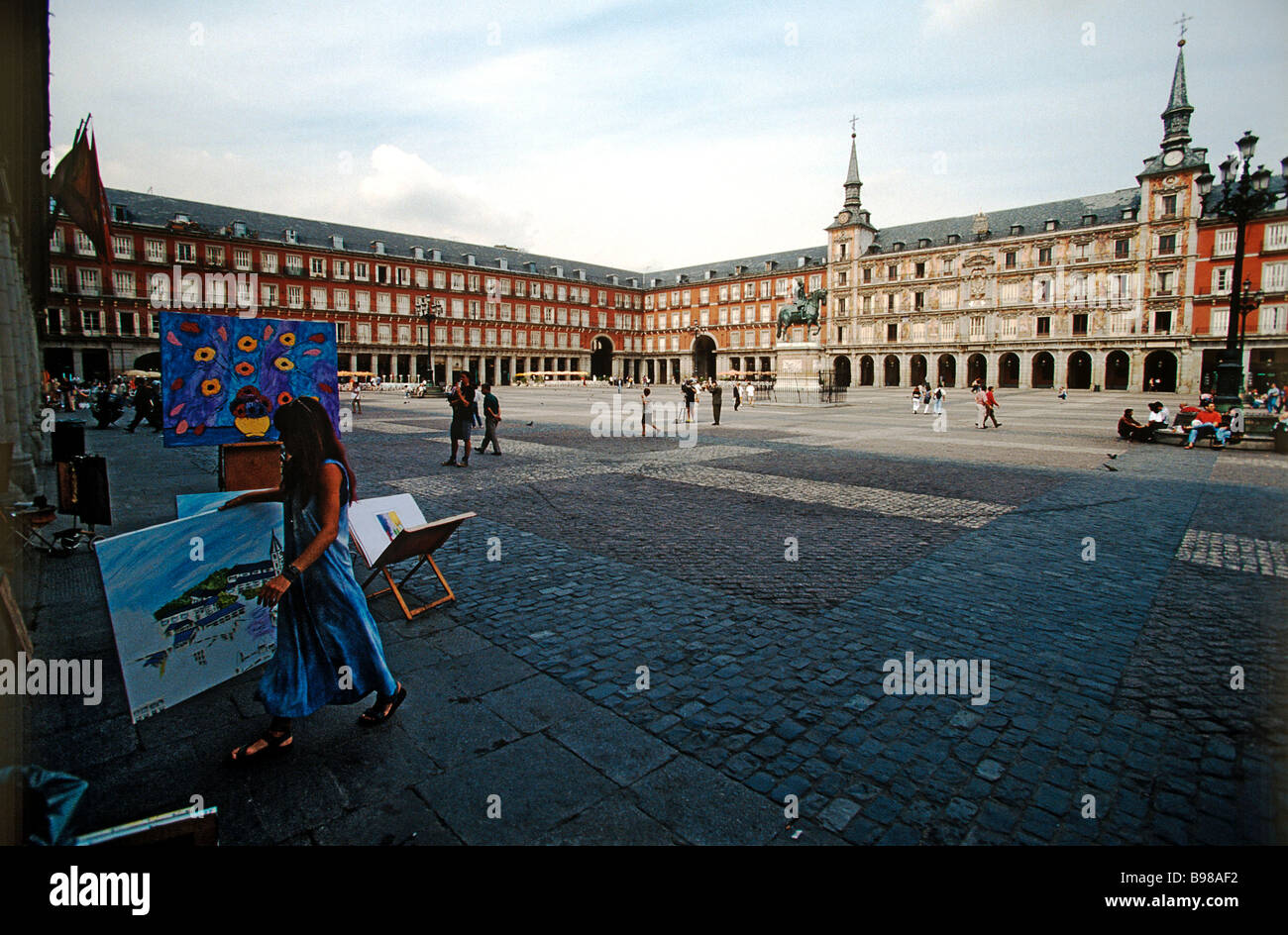Madrid s central Plaza Mayor the most picturesque city square has been ...