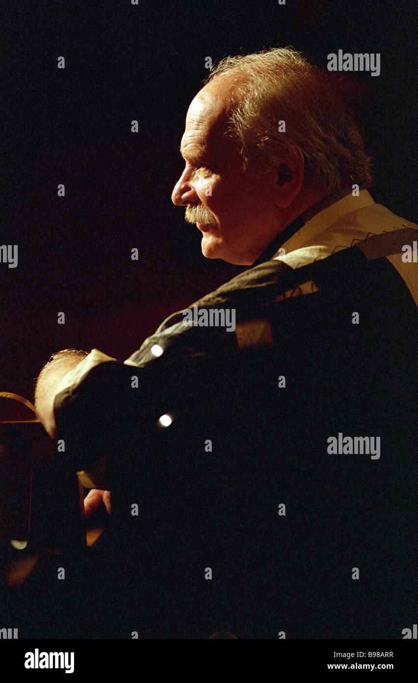 Pyotr Fomenko stage director and drama professor Stock Photo - Alamy