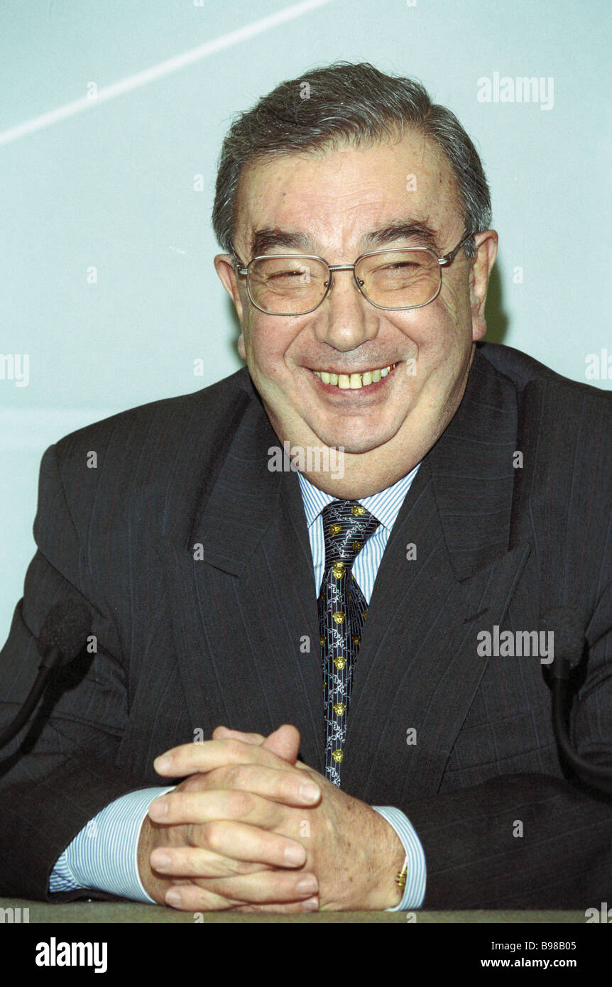 Prime Minister Yevgeny Primakov Stock Photo - Alamy