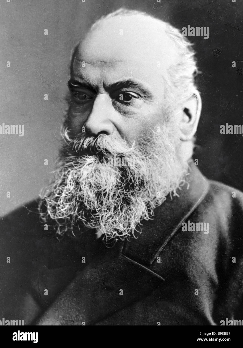 Russian scientist founder of modern hydro and aeromechanics Nikolai ...