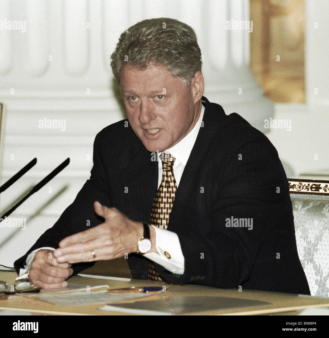 President Bill Clinton High Resolution Stock Photography and Images - Alamy