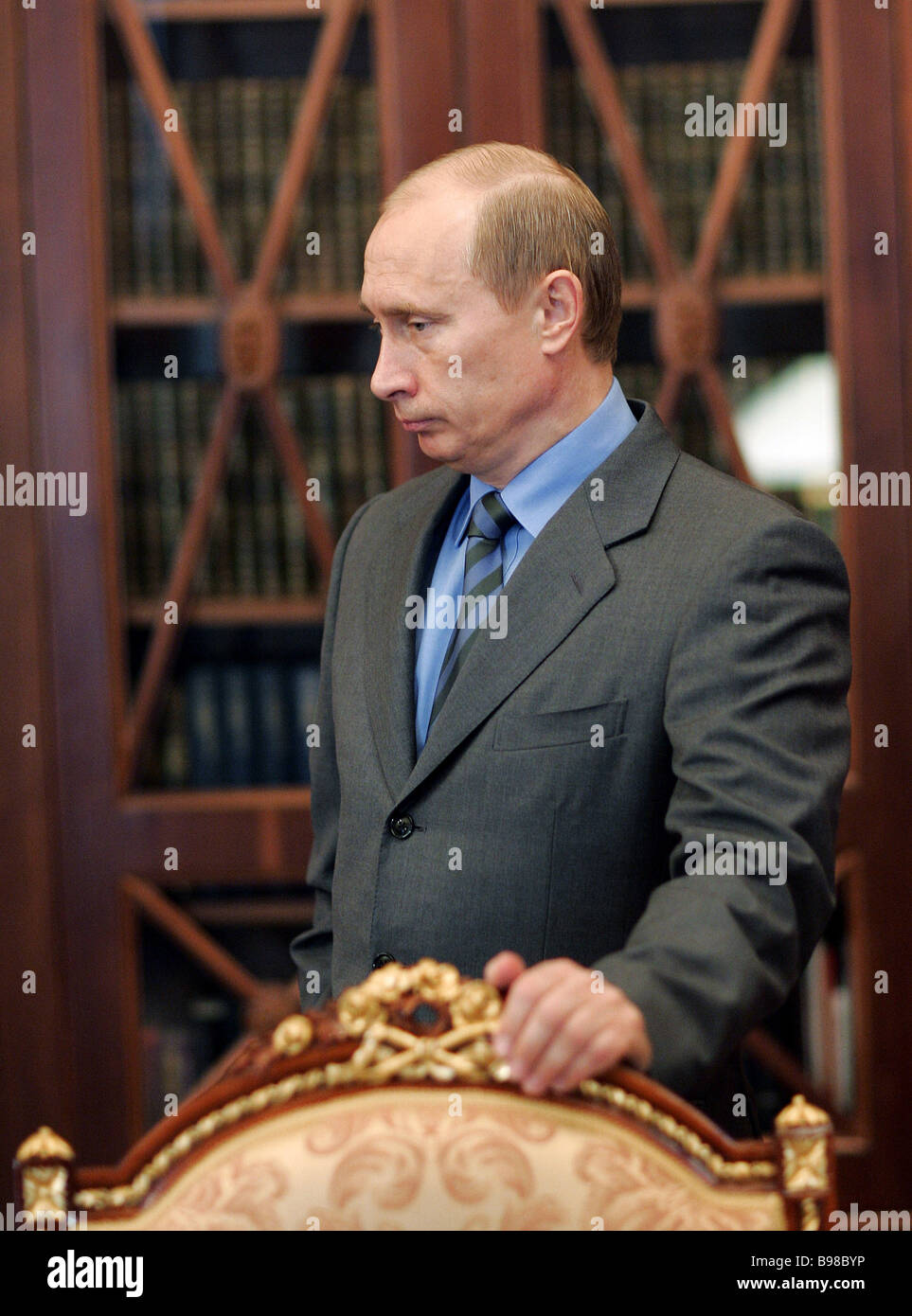 Russian President Vladimir Putin in the Kremlin Stock Photo - Alamy