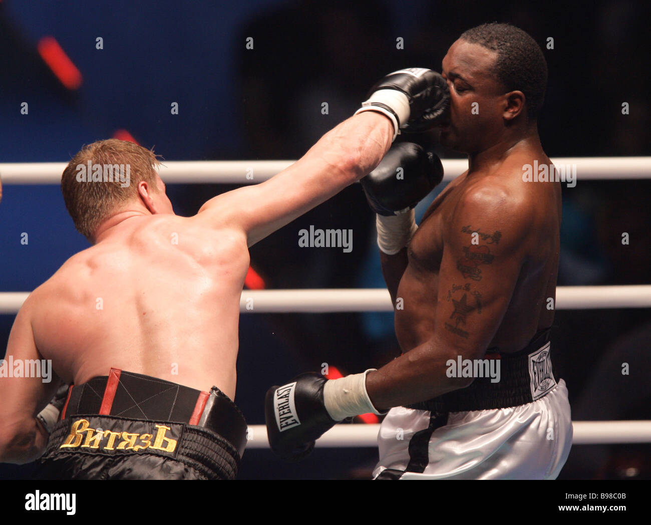 27 year old Alexander Povetkin left a Russian boxer during a 10 round ...