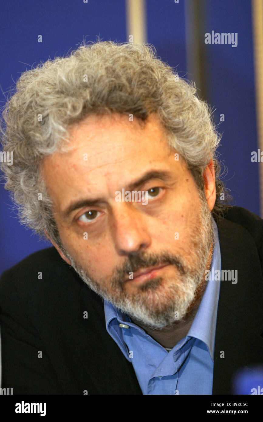 Italian composer Nicola Piovani a member of the jury of the 27th Moscow ...