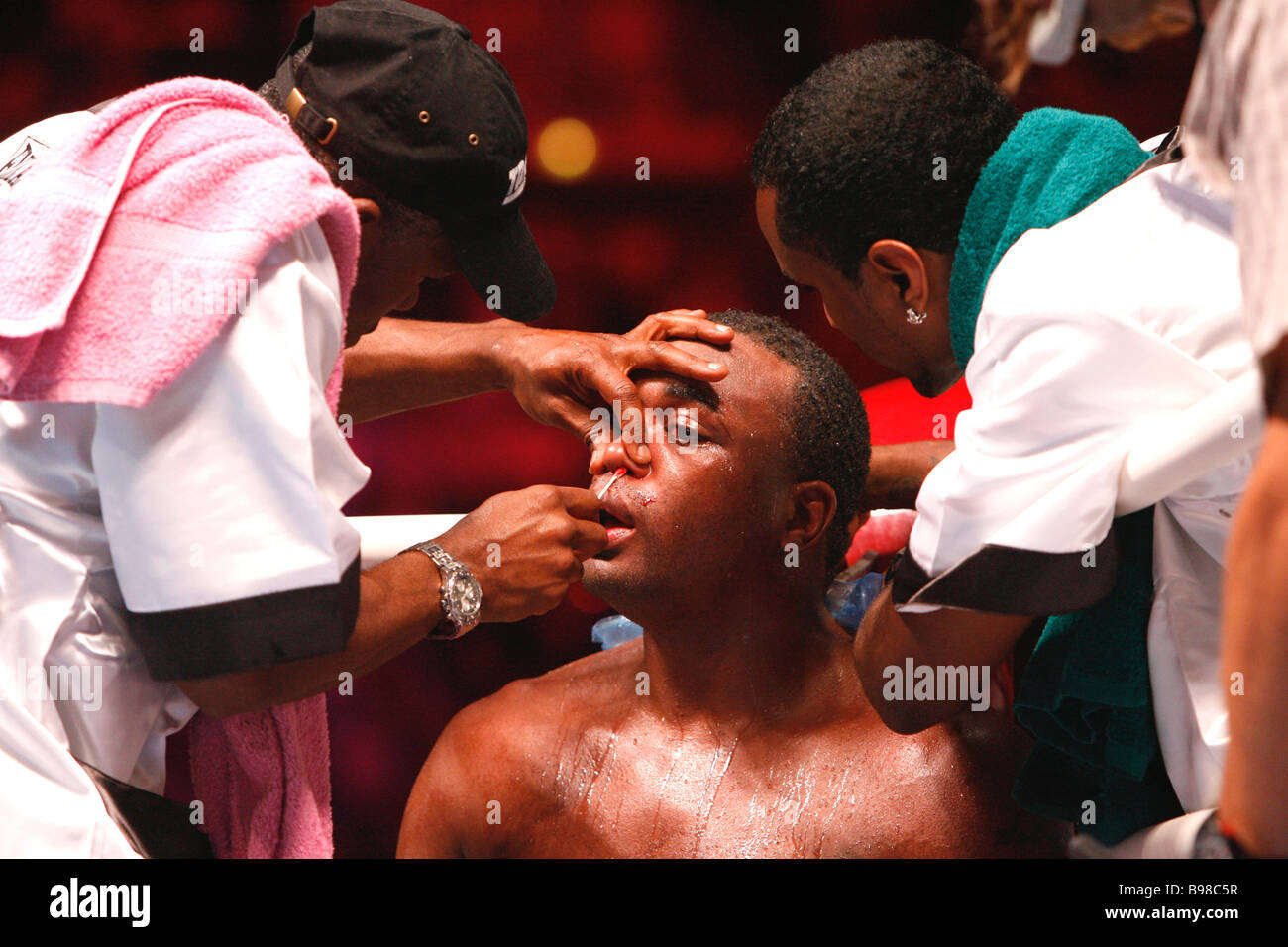 27 year old Alexander Povetkin a Russian boxer during a 10 round ...