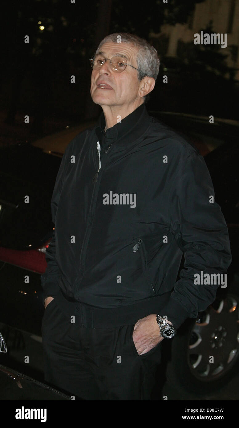 Famous French director Claude Lelouch at a reception arranged by the ...