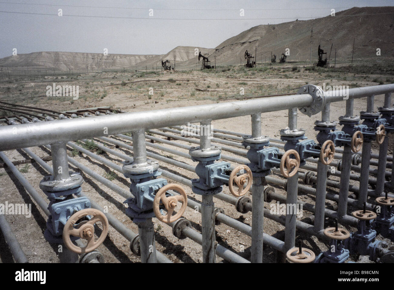 A separator unit on an Apsheron oil field Stock Photo - Alamy