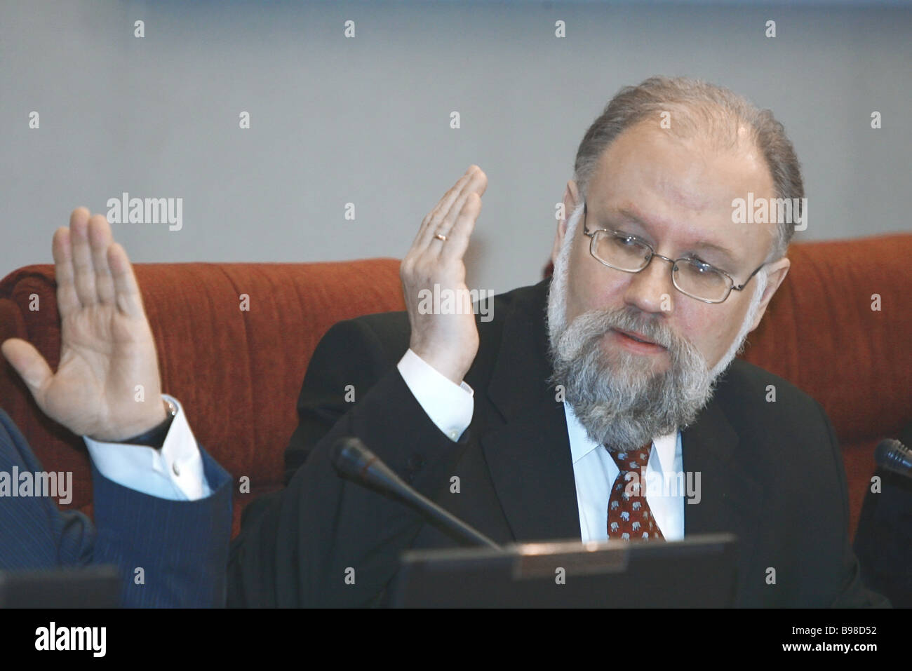Vladimir Churov Chairman of Russia s Central Elections Commission ...