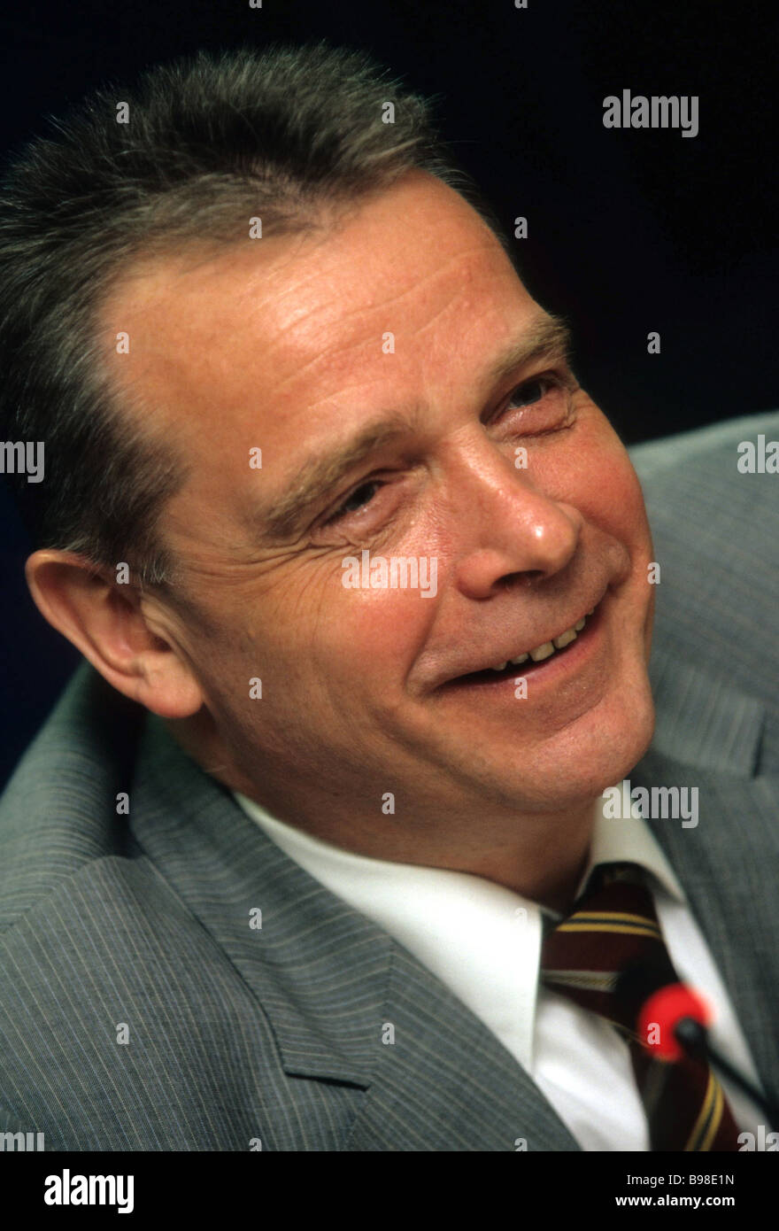 Alexander Medvedev director general of the Khrunichev Space Center at a ...