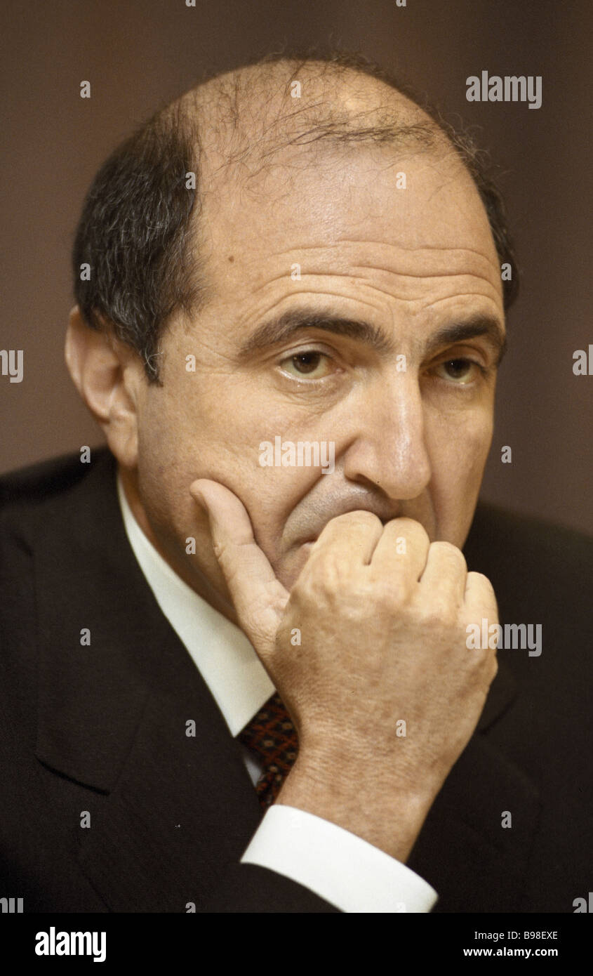Russian businessman Boris Berezovsky Stock Photo - Alamy