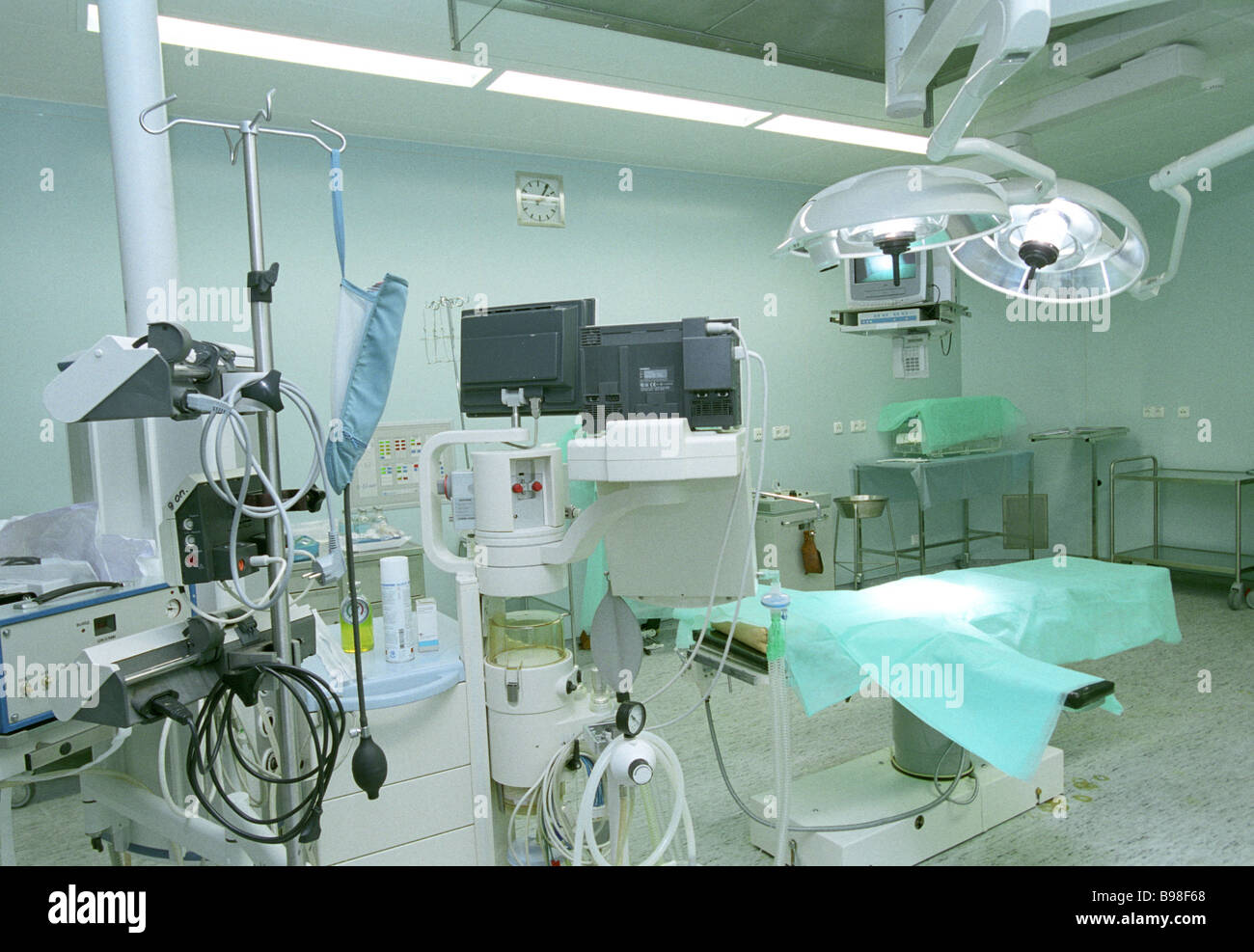 A modernized operating room in the Blokhin oncological research center ...