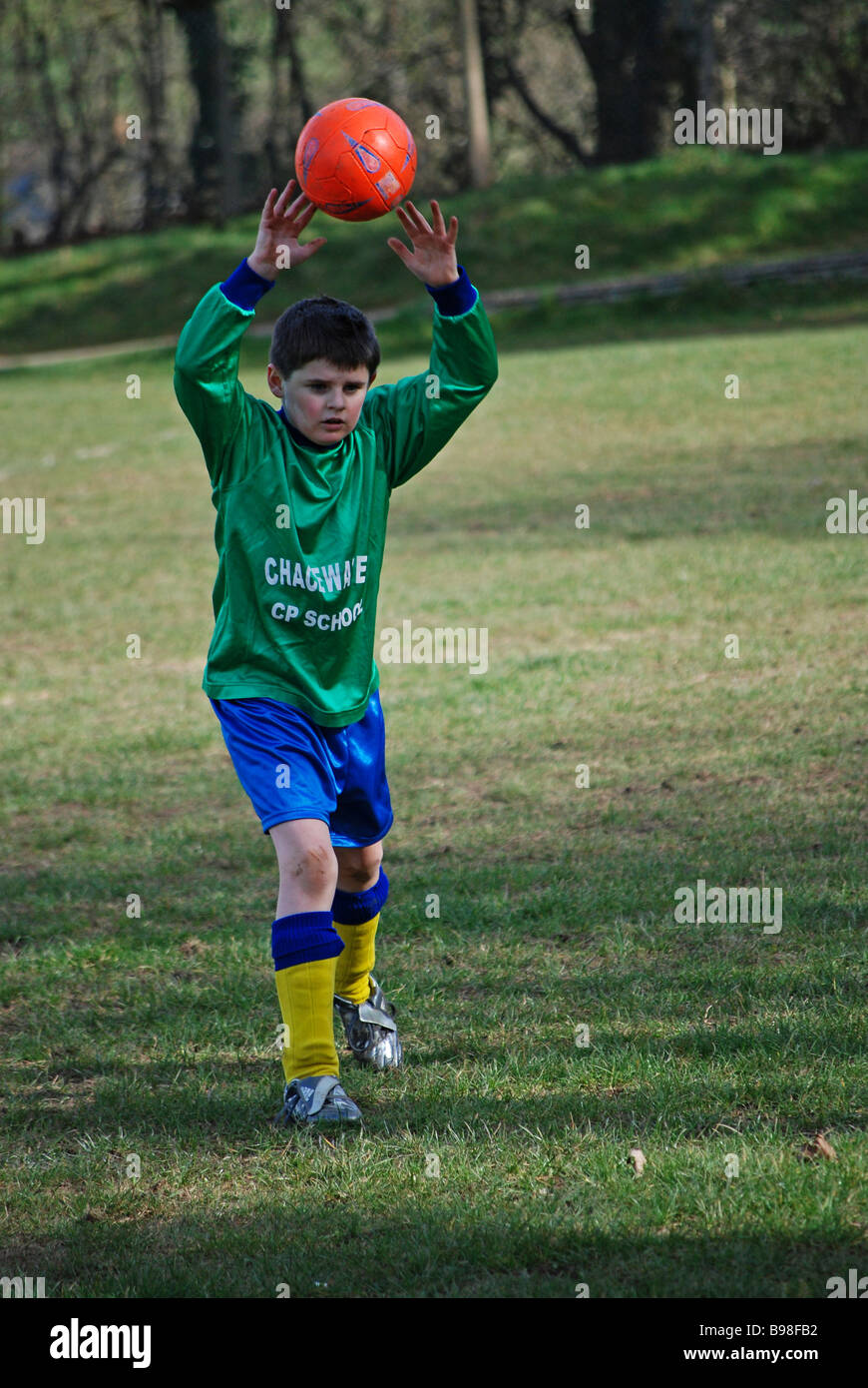 Professional Soccer Throw In
