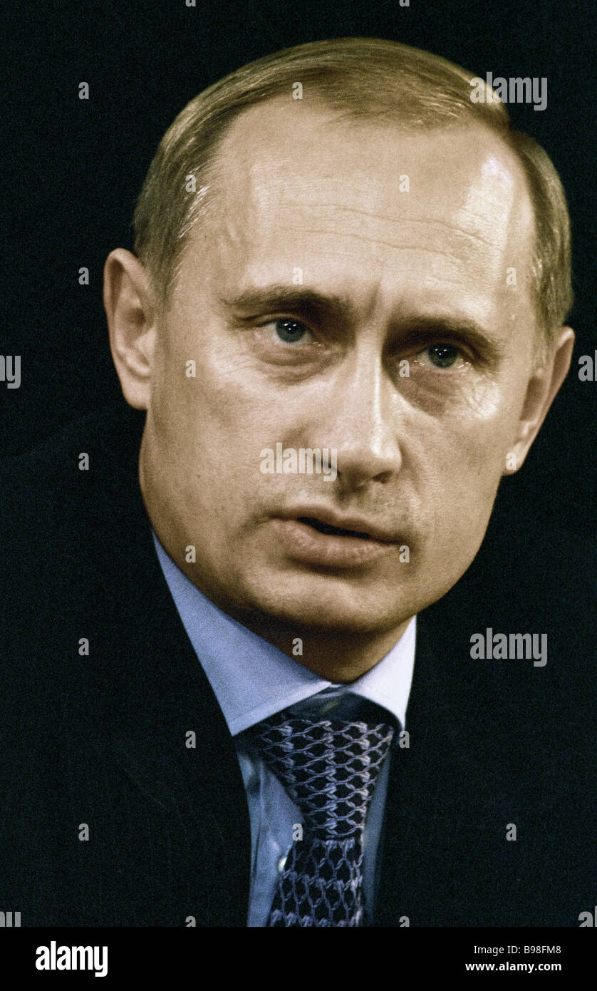 Russian Prime Minister Vladimir Putin Stock Photo - Alamy
