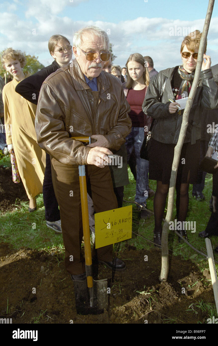 Actor and artistic director of the State Vakhtangov theatre Mikhail ...