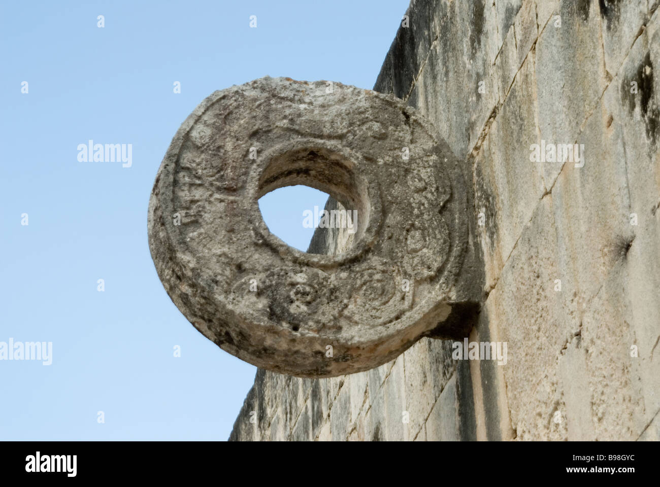 Stone Scoring Ring, The Juego de Pelota (Ball Court) at Chichén Itzá ...