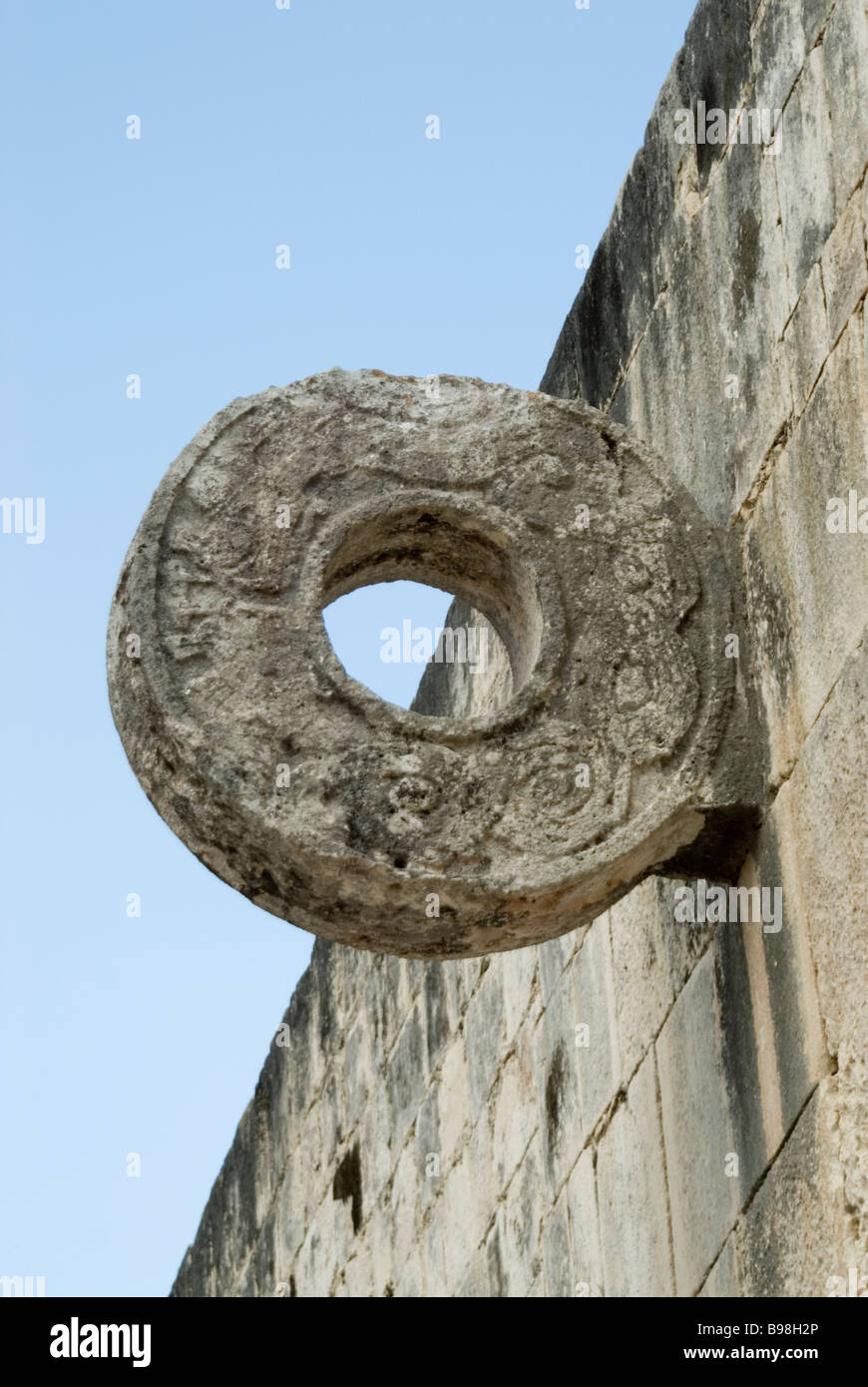 Stone Scoring Ring, The Juego de Pelota (Ball Court) at Chichén Itzá ...