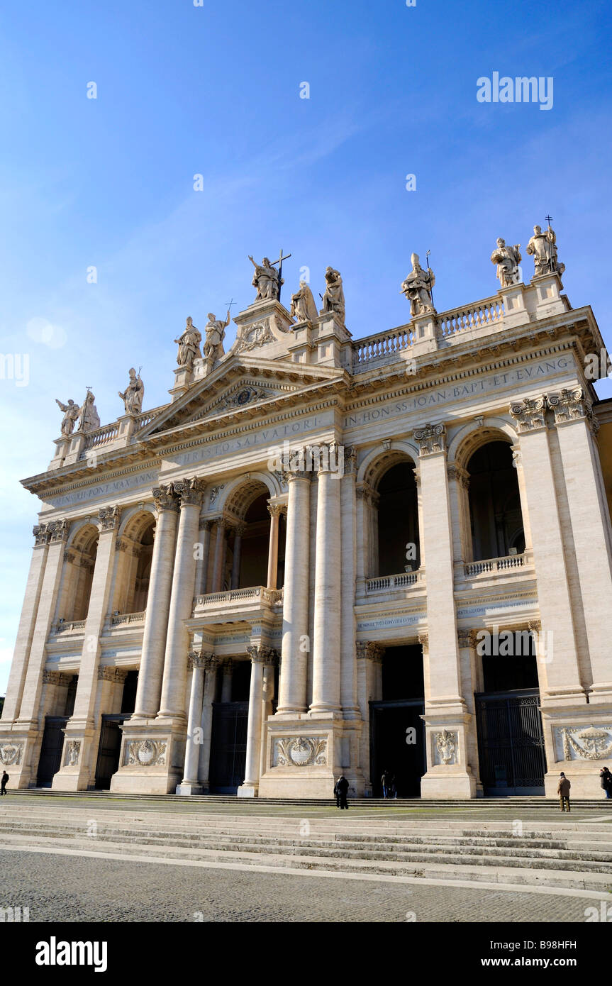 The Basilica of St John Lateran in Rome Italy Stock Photo - Alamy