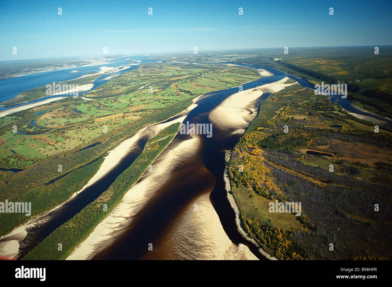 The river Lena Stock Photo - Alamy