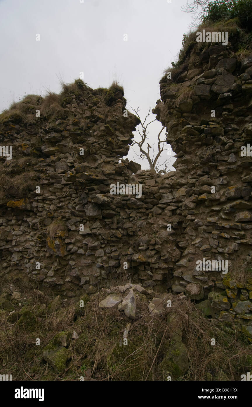 Outer walls of Blackhouse Tower Stock Photo - Alamy