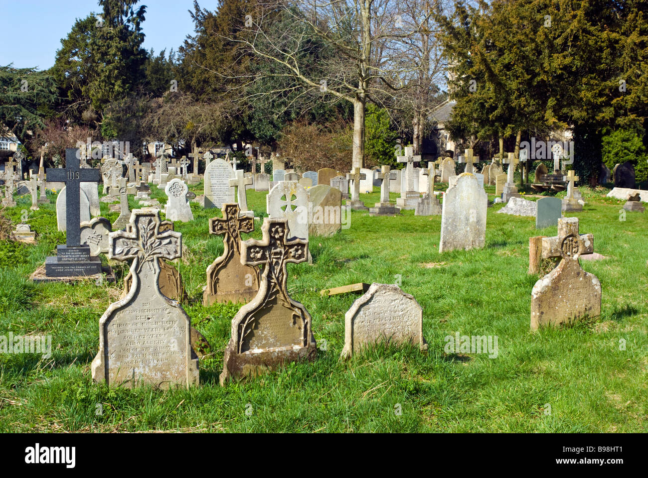 Holywell Cemetery, Oxford, England Stock Photo - Alamy