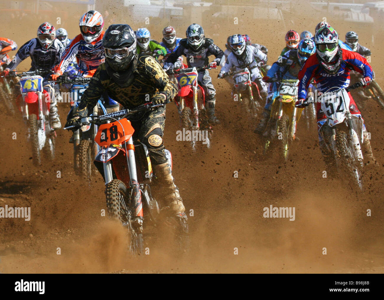 british masters moto cross Stock Photo - Alamy
