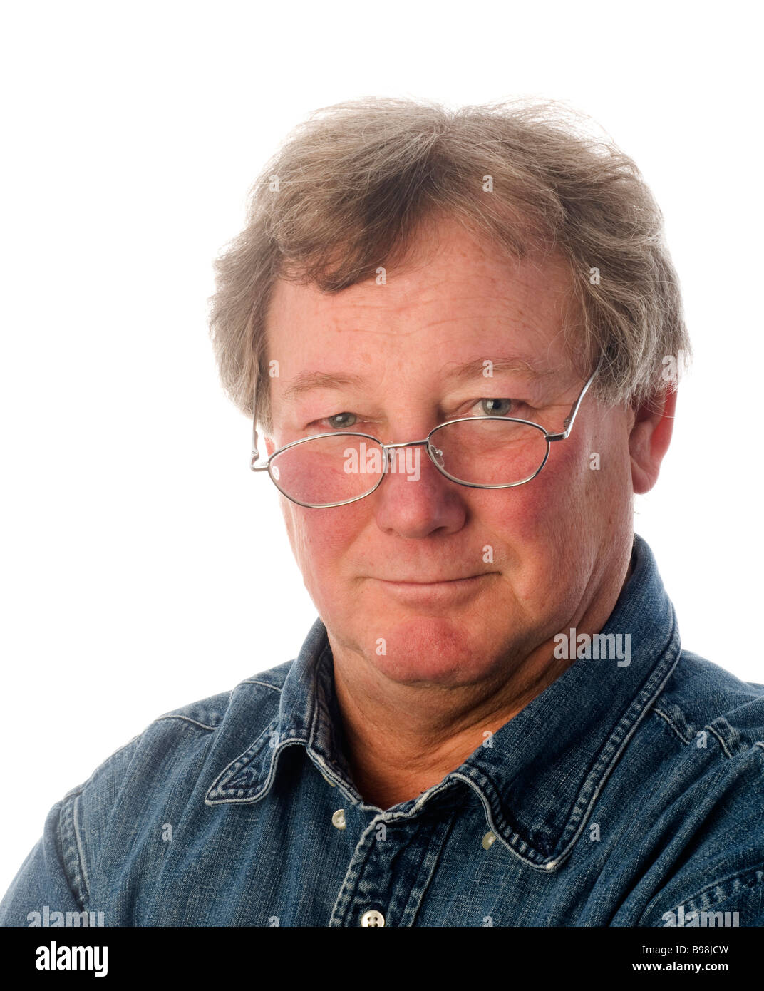 Good looking older man studio shot hi-res stock photography and images ...