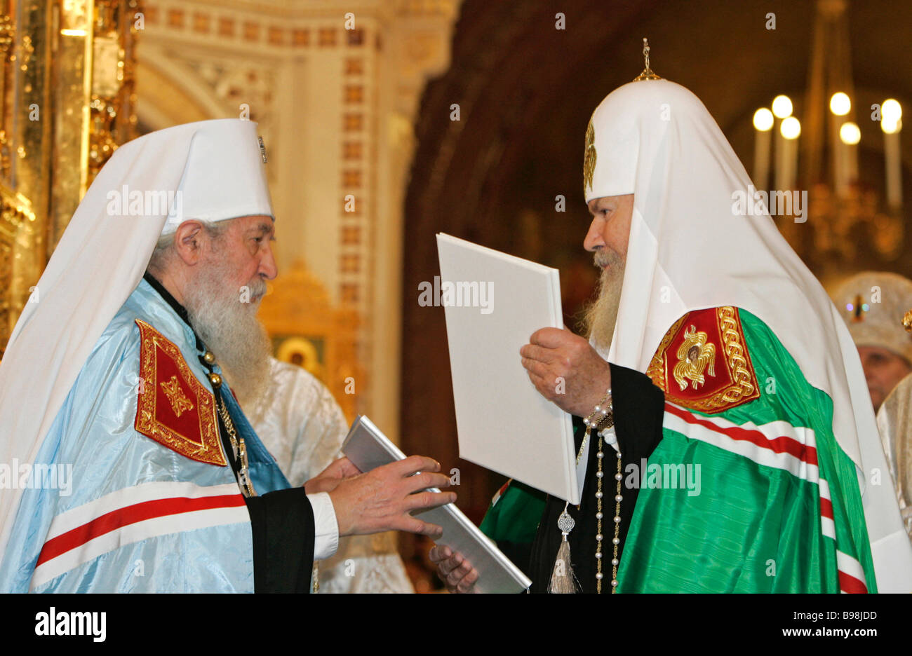Metropolitan Laurus the head of the Russian Orthodox Church Outside of ...